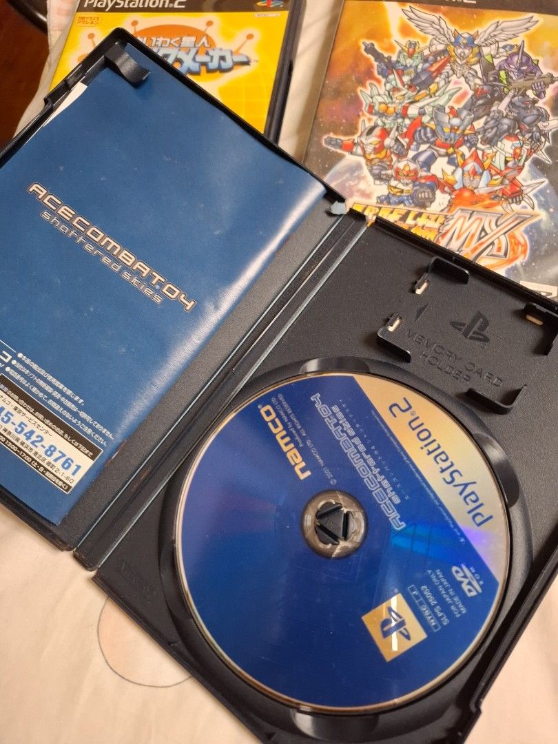 PS2 怪物農場 MONSTER FARM 日版 $80 //PS2 超級機械人大戰 MX $80 日版//PS2 ACECOMBAT.04 ...