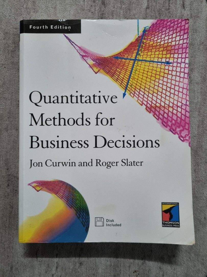 Quantitative Methods For Business Decision, Hobbies & Toys, Books ...