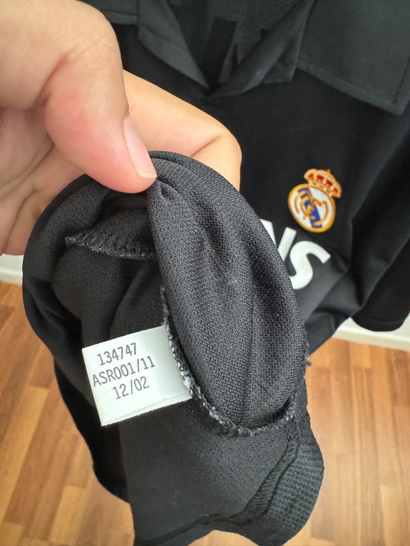Real Madrid Away Kit 02/03 UCL Ronaldo 11, Men's Fashion, Activewear on ...