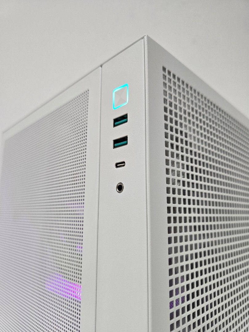 RYZEN 5 7500F + RTX 4060 CUSTOM GAMING PC SMALL FORM CHASSIS ...