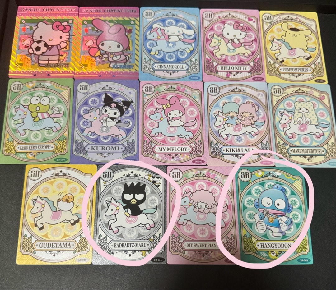 sanrio cards (CLEARANCE! ALLFOR$1!!), Hobbies & Toys, Toys & Games on ...