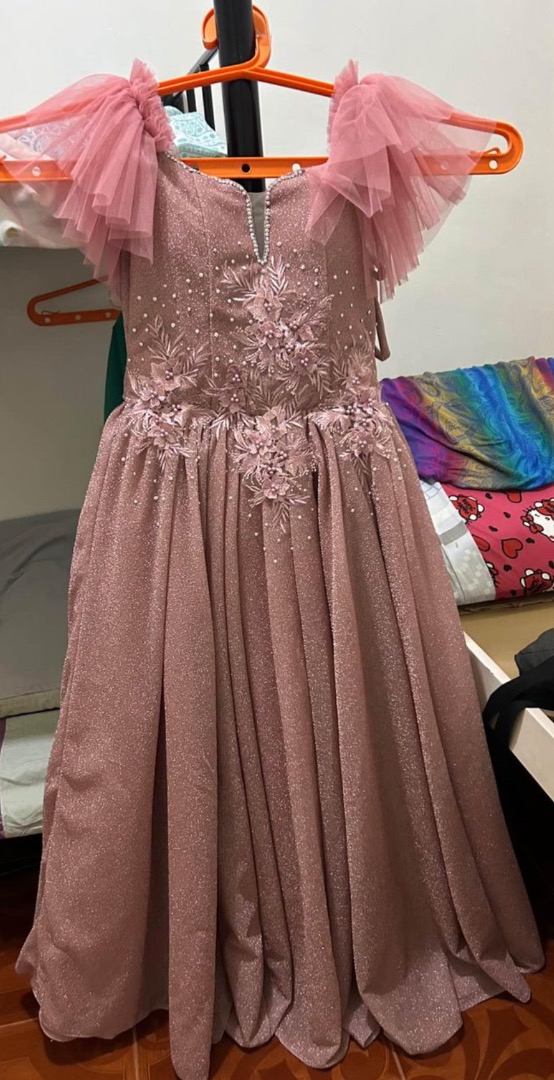 Semi Ball Gown, Women's Fashion, Dresses & Sets, Evening dresses ...