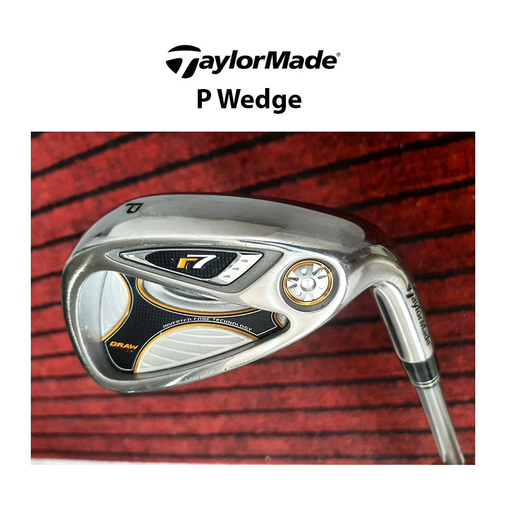 TAYLORMADE R7 Draw P-Wedge GRAPHITE REAX 55 Plus Shaft Regular Flex ...