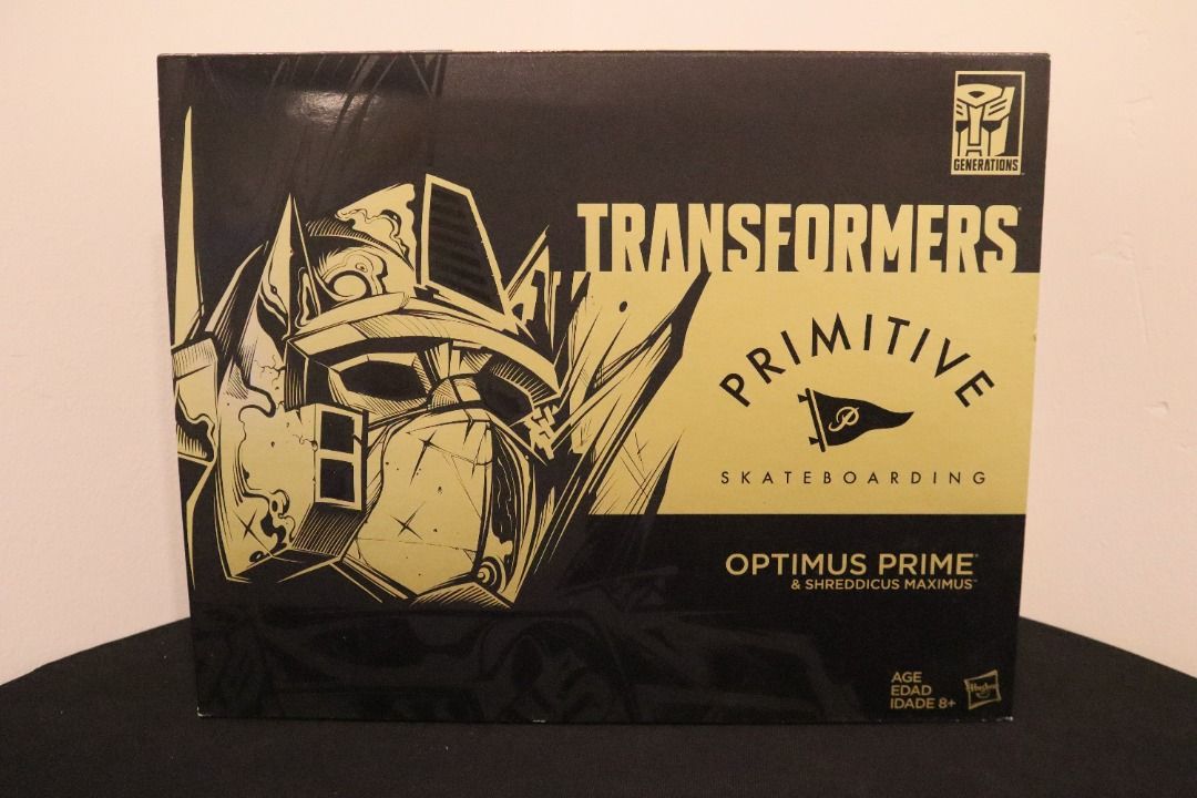 Transformers Optimus Prime & Shreddicus Maximus – The Ultimate Autobot ...