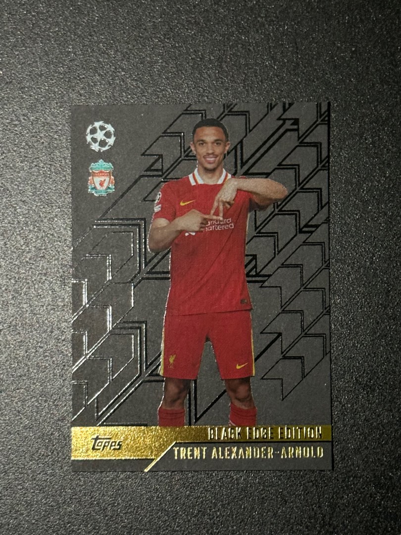 Trent Alexander Arnold 2024/25 Topps Match Attax BLACK EDGE BE1, Hobbies & Toys, Toys & Games on ...
