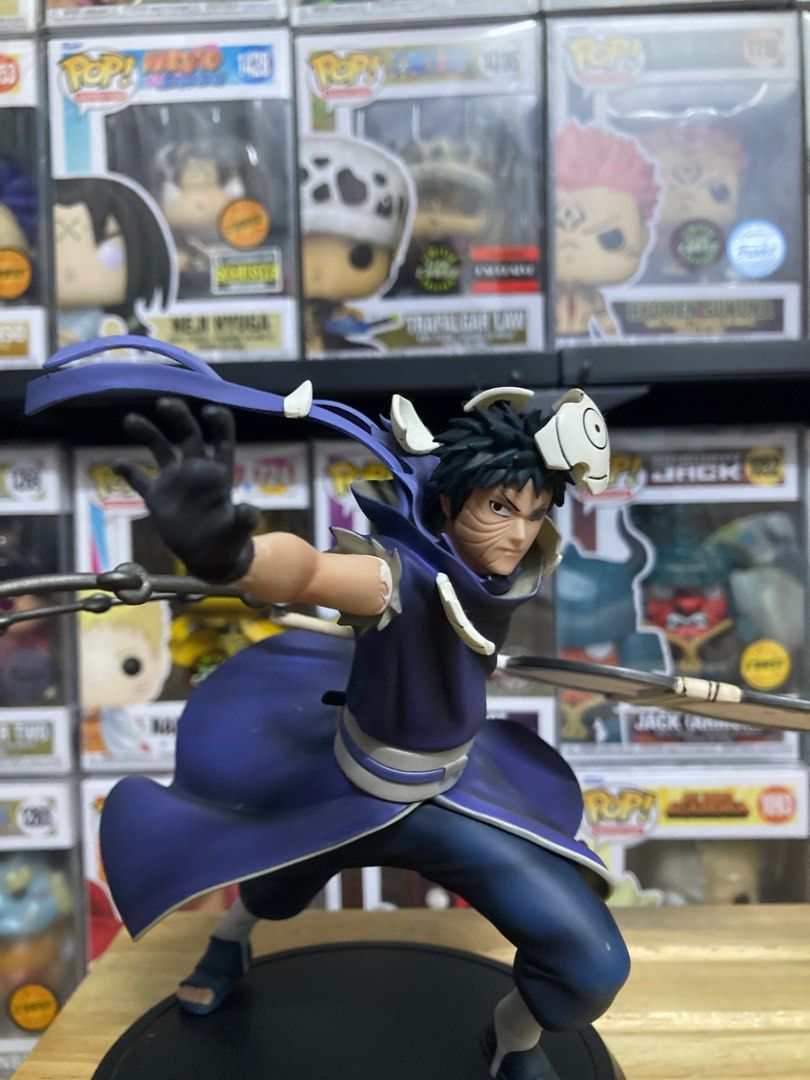 TSUME Art Naruto Shippuden Obito Uchiha & Kakashi Hatake Figure Set ...