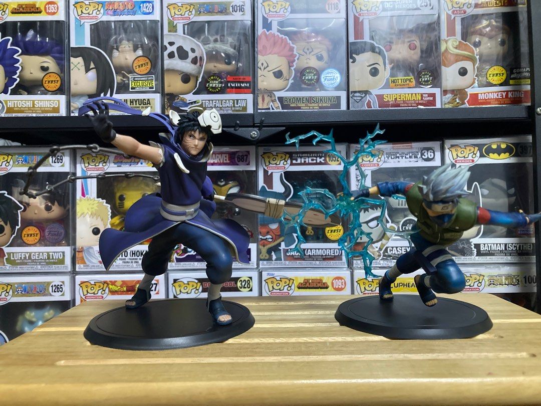 TSUME Art Naruto Shippuden Obito Uchiha & Kakashi Hatake Figure Set ...