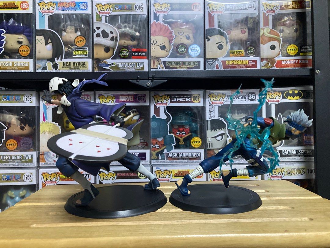 TSUME Art Naruto Shippuden Obito Uchiha & Kakashi Hatake Figure Set ...