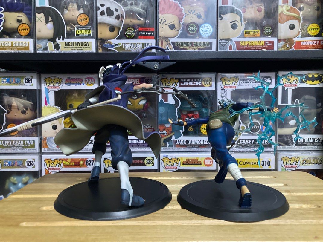 TSUME Art Naruto Shippuden Obito Uchiha & Kakashi Hatake Figure Set ...