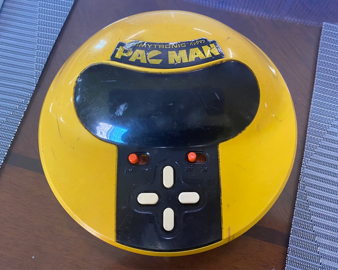 Vintage 1981 Tomytronic Pac Man Electronic Handheld Tomy Games - PACMAN ...