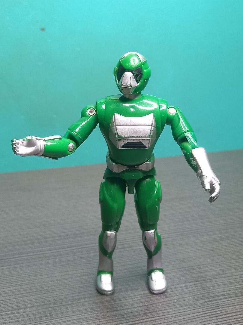 Vintage 1994 Lanard Atomic Ranger Warriors Green Trickster Max Action ...