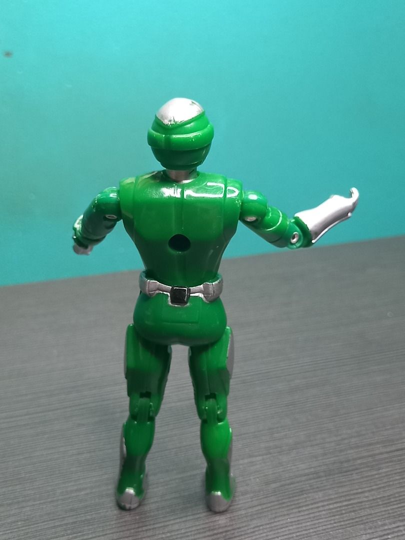 Vintage 1994 Lanard Atomic Ranger Warriors Green Trickster Max Action ...