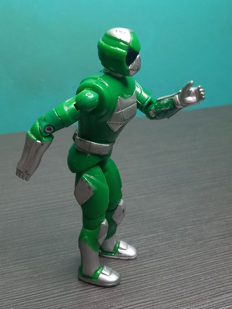Vintage 1994 Lanard Atomic Ranger Warriors Green Trickster Max Action ...