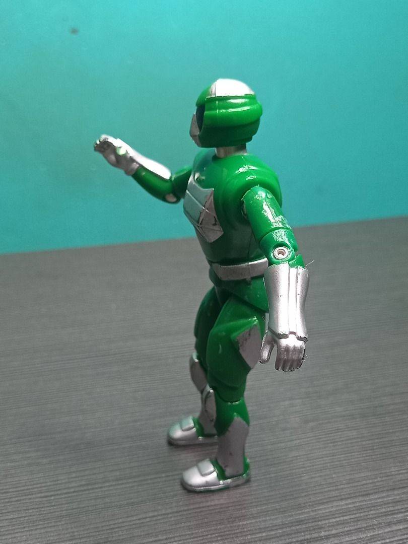 Vintage 1994 Lanard Atomic Ranger Warriors Green Trickster Max Action ...