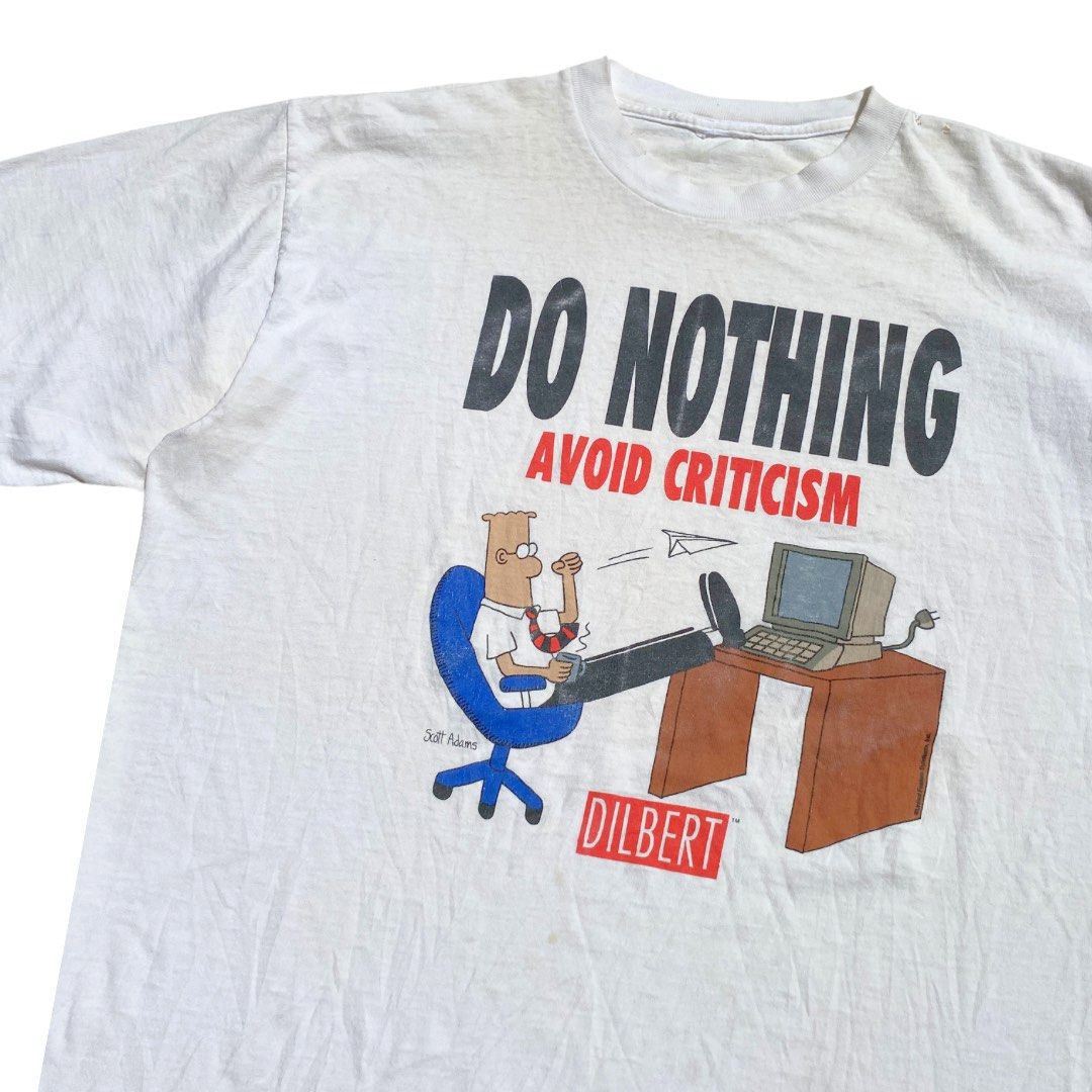 Vintage Dilbert, Men's Fashion, Tops & Sets, Tshirts & Polo Shirts on ...