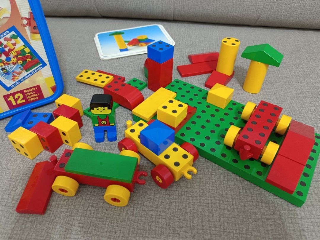 Vintage Theo Klein manetico magnet system magnetic building blocks made ...