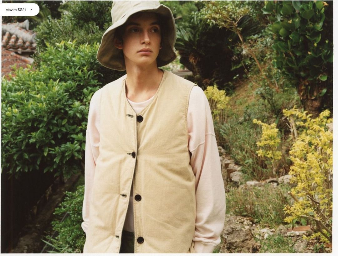 Visvim 21ss Kora Down Vest Reversible Olive Beige Size 2 S Bandana ...