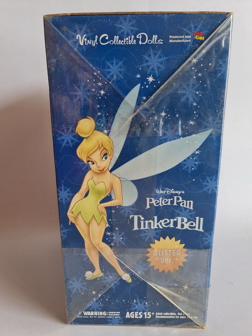 Walt Disney's Tinkerbell (Glitter Version) Vinyl Collectible Dolls ...