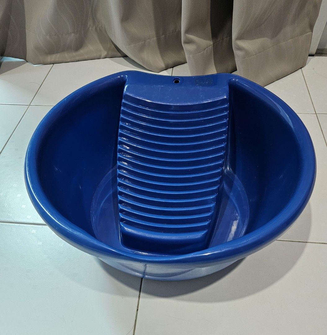 Washboard Basin for Handwashing Cloth, Furniture & Home Living ...