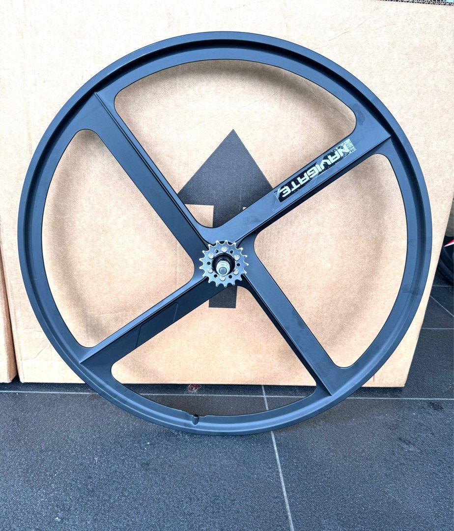 *WheelSet 4 Spoke 700C x 18c to 28c Fixed Gear Single Speed 17T ...