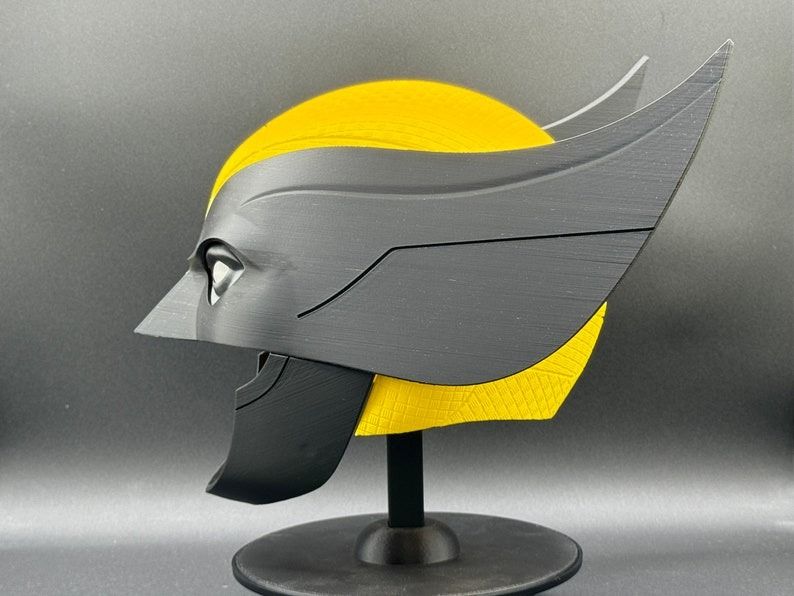 Wolverine Inspired Deadpool & Wolverine Movie Helmet Cosplay 3D Printed ...