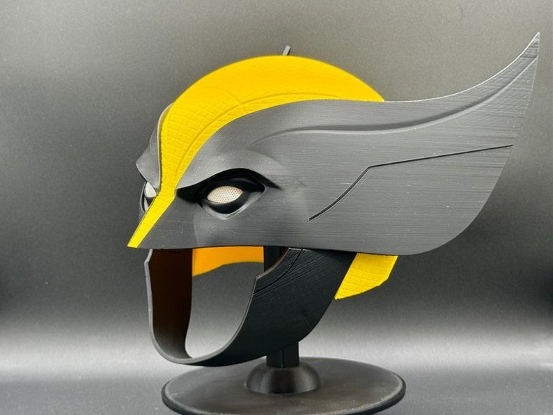 Wolverine Inspired Deadpool & Wolverine Movie Helmet Cosplay 3D Printed ...