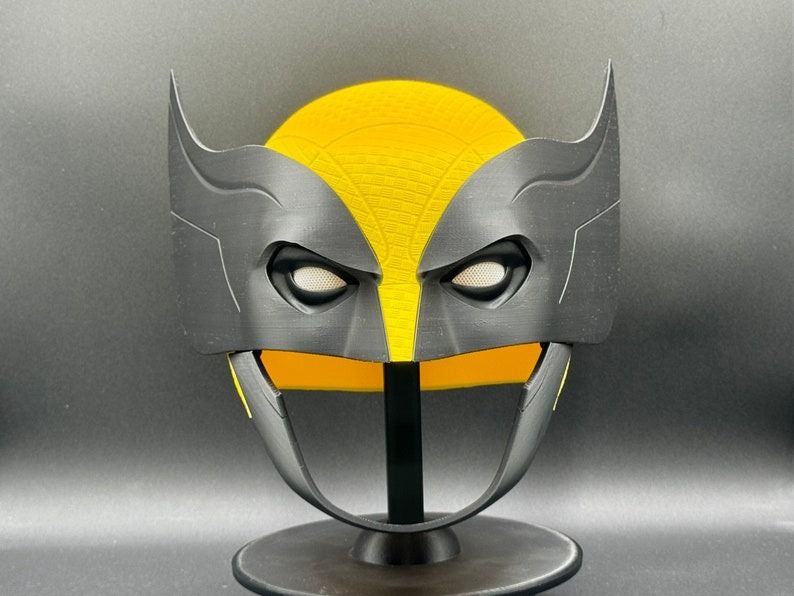 Wolverine Inspired Deadpool & Wolverine Movie Helmet Cosplay 3D Printed ...
