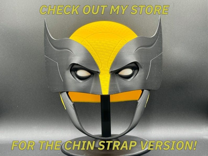 Wolverine Inspired Deadpool & Wolverine Movie Helmet Cosplay 3D Printed ...