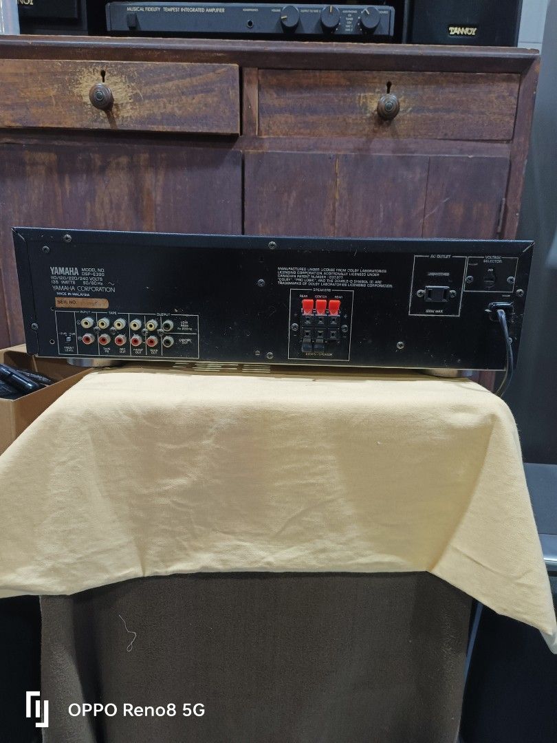 YAMAHA Digital sound field processor DSP-E390 (spoiled/ for repair ...