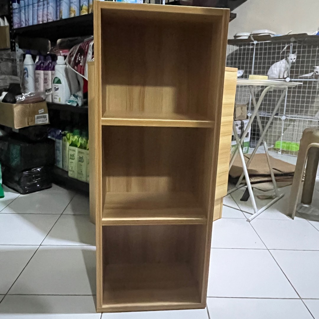3 LAYER OPEN LAYER SHELF / CABINET, Furniture & Home Living, Furniture ...