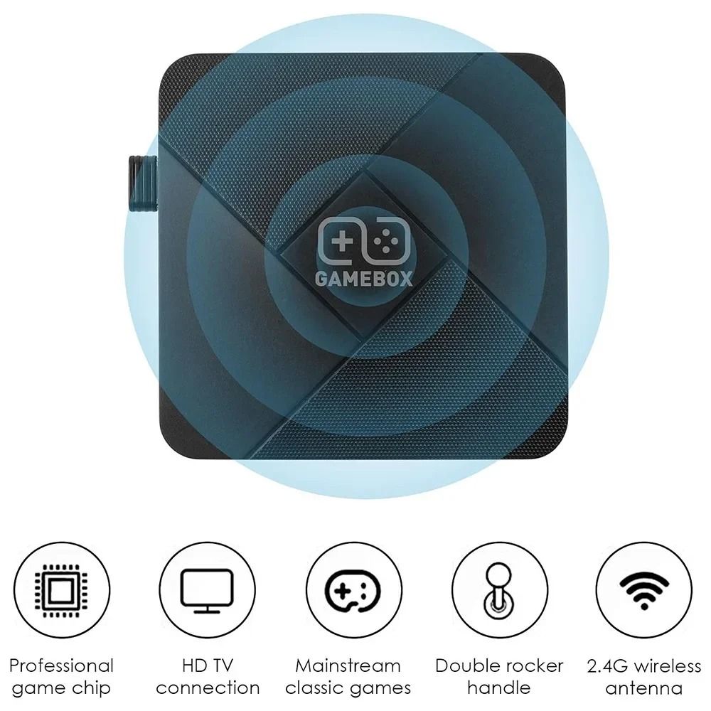 4K Video Game Console 50000 Games Emuelec 40 Classic Emulator Retro ...