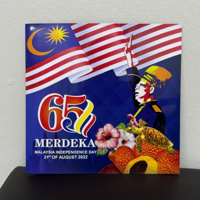 65 Hari Merdeka Malaysia Independence Day Commemorative Note 2 in 1 ...