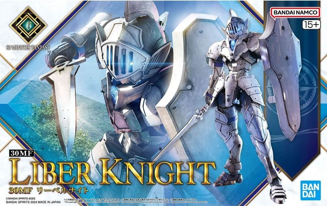 全新 現貨 - Bandai - 30MF 30 Minutes Fantasy - LIBER KNIGHT 利貝爾騎士 (30 MF ...