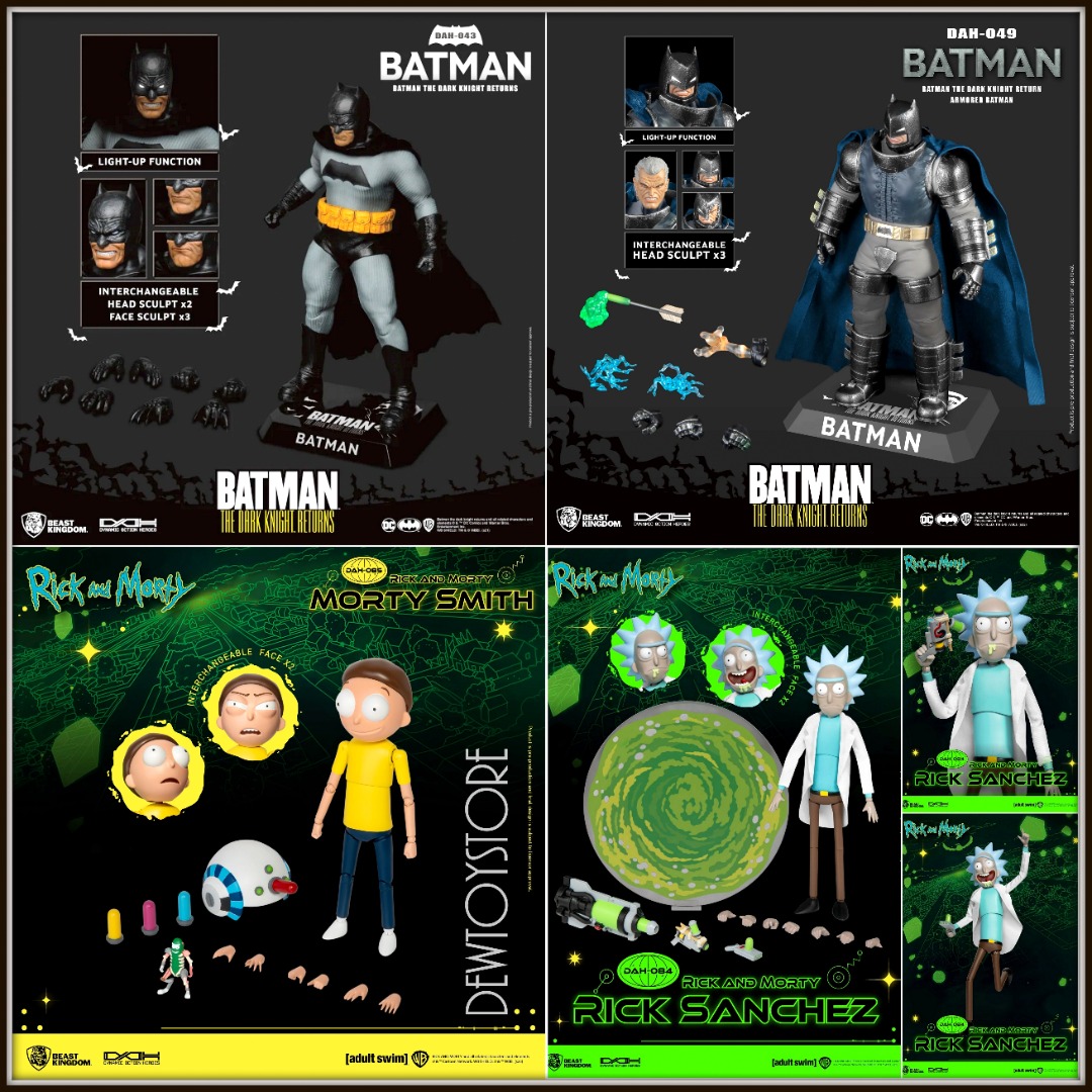 ⭐ [𝗣𝗿𝗲-𝗼𝗿𝗱𝗲𝗿] Beast Kingdom Dynamic 8ction Heroes 1/9 Scale Action ...