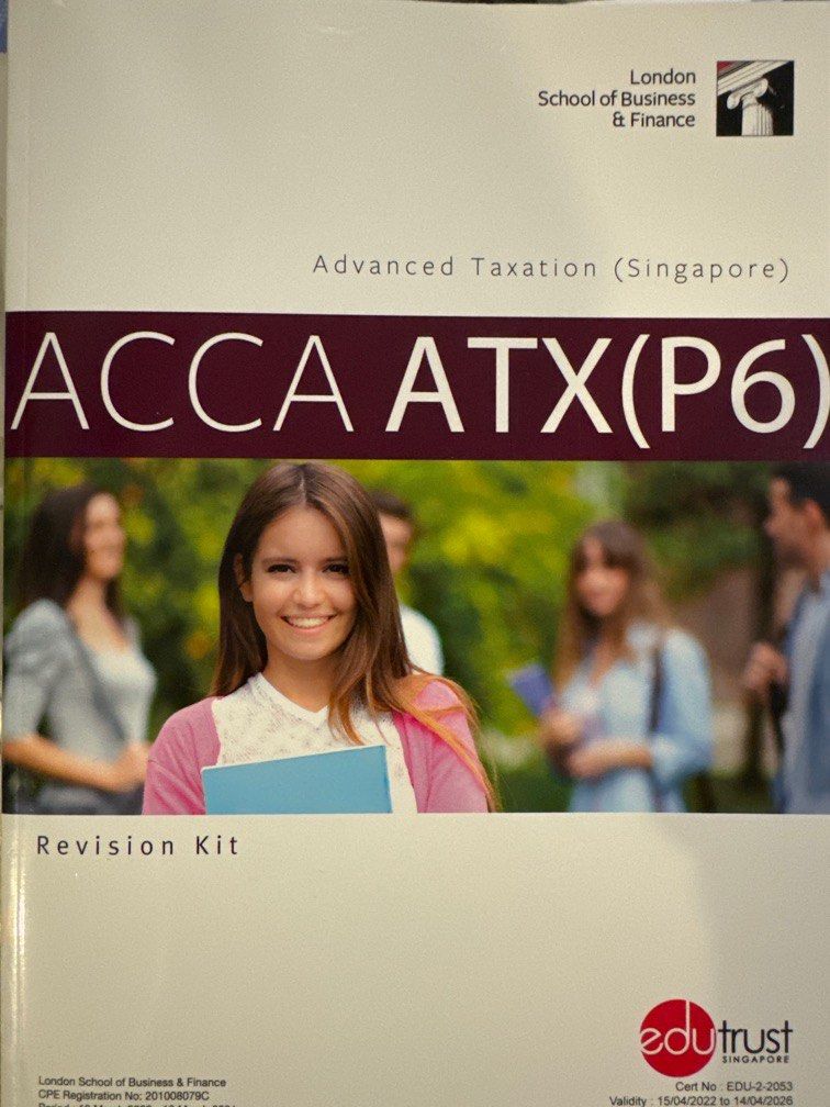 ATX (P6) SG variant ACCA | Exam Kit | 2024/2025/2026, Hobbies & Toys ...