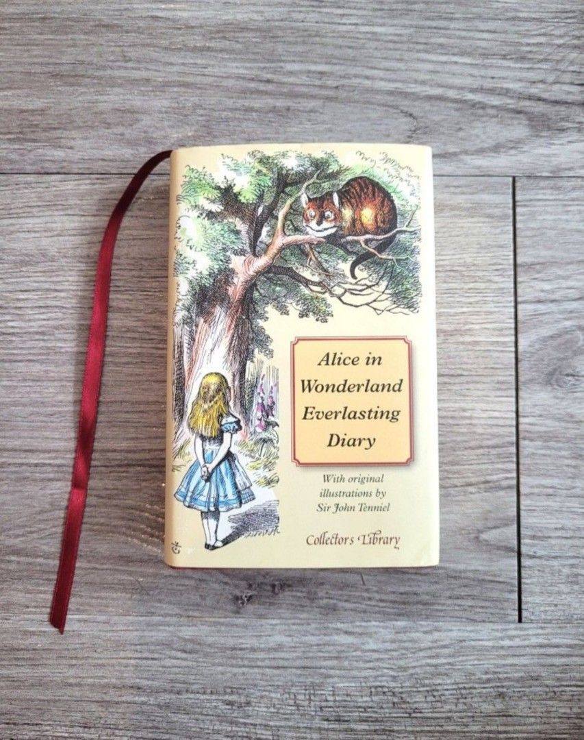 Alice In Wonderland Collector's Edition Hardcover Diary, Hobbies & Toys ...