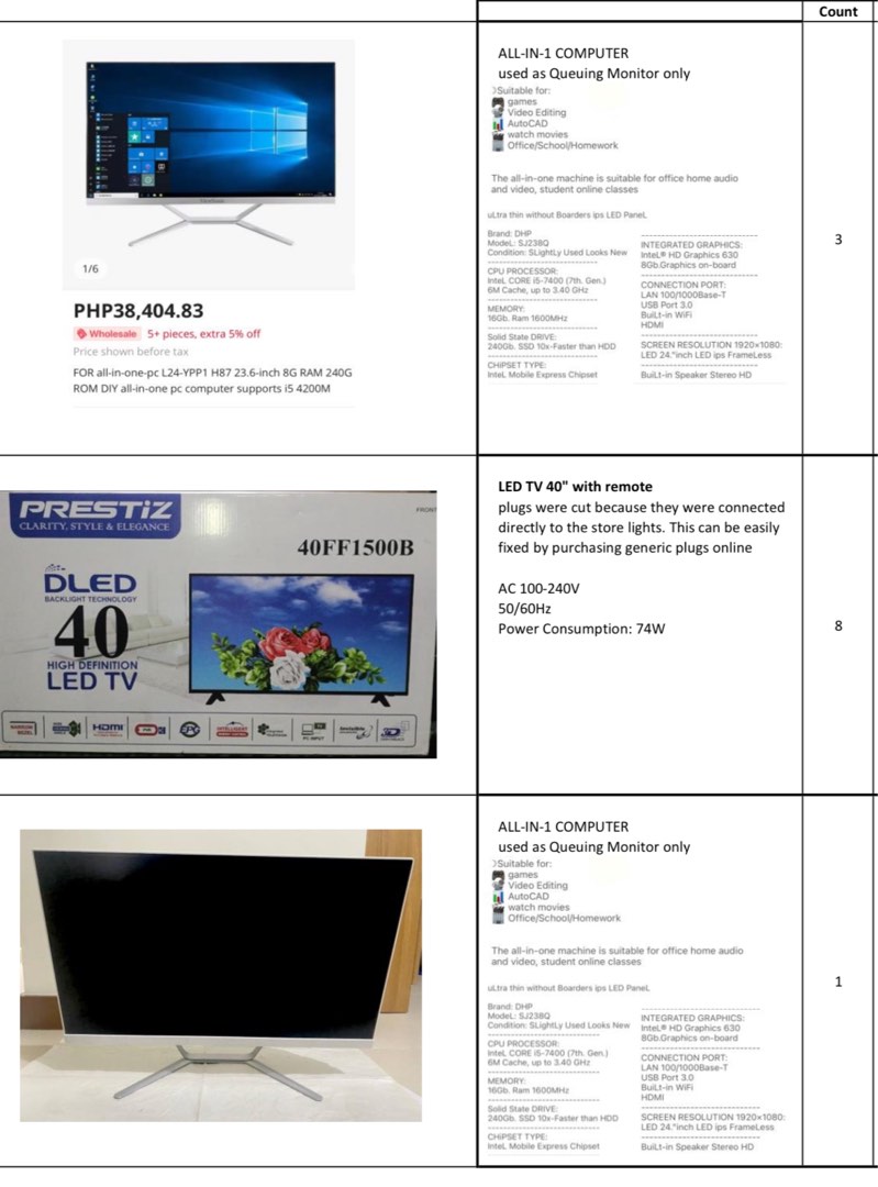 All-in-One Computer & TV, Computers & Tech, Desktops on Carousell