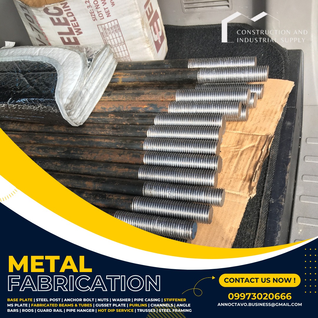 Anchor Bolt | J Bolt | Northern Uprising Construction | Pipe Casing ...