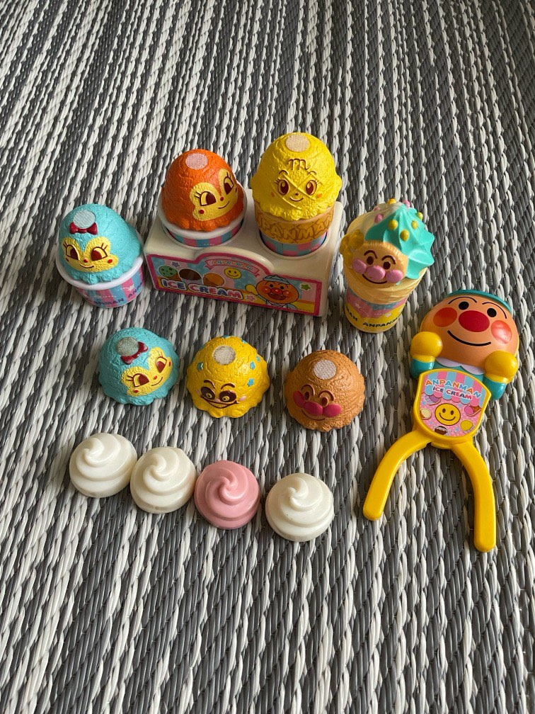 Anpanman Ice Cream Set, Toys & Collectibles, Mainan di Carousell