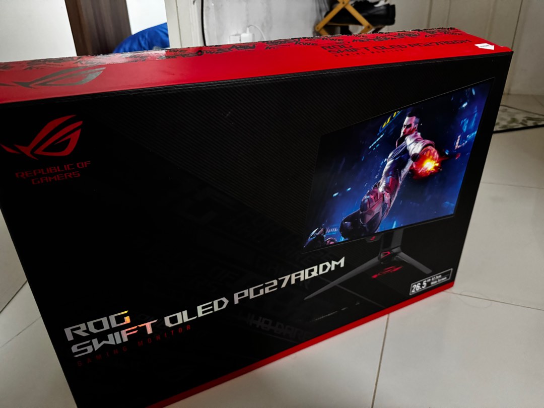 Asus ROG Swift 27in 240hz OLED Monitor, Computers & Tech, Parts ...