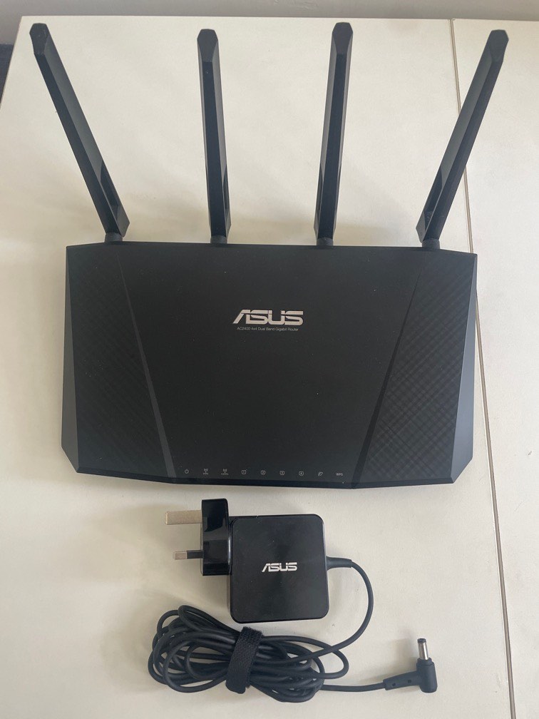 Asus router 路由器 RT-AC87U, 電腦＆科技, 電腦周邊及配件, Wifi及上網相關產品 - Carousell