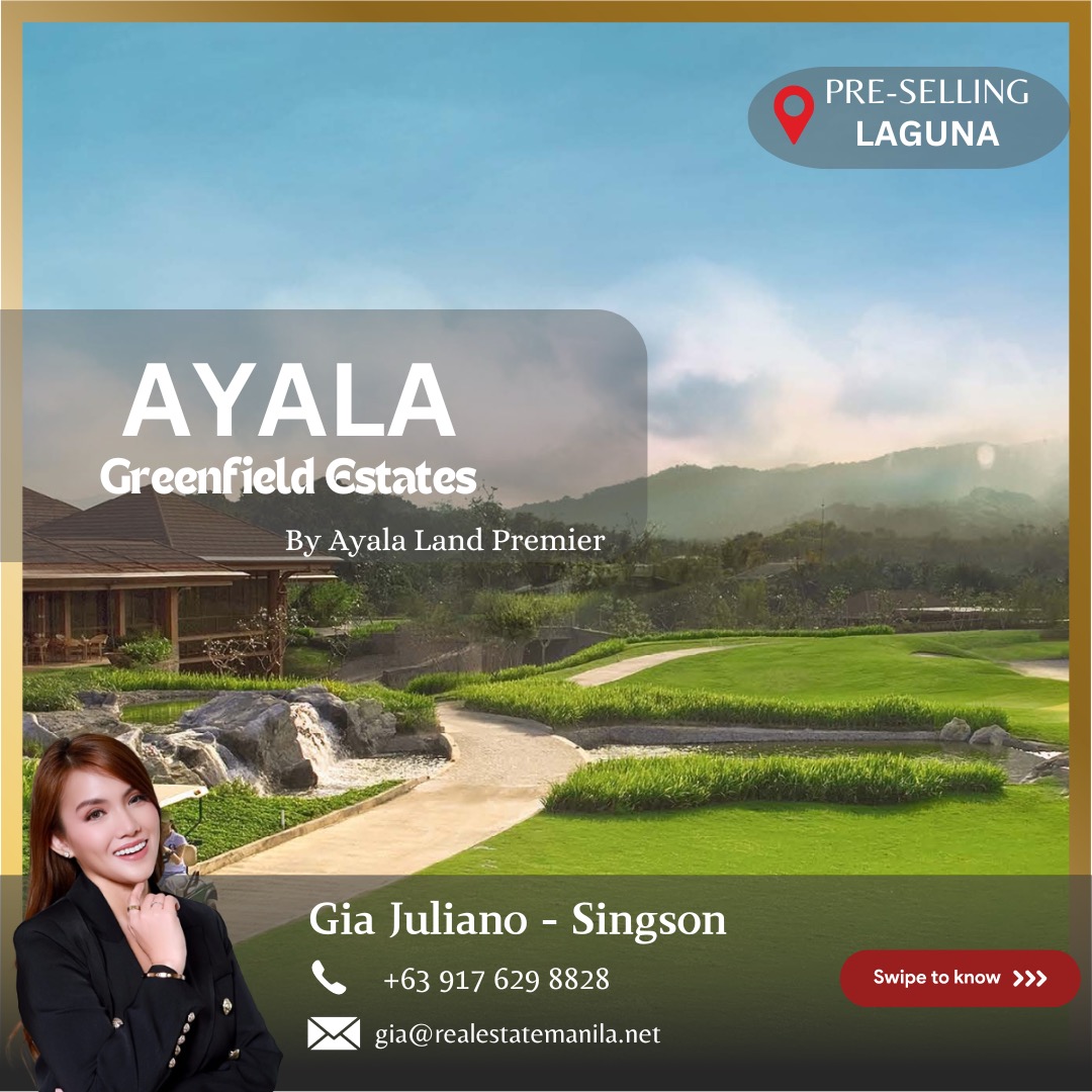 Ayala Greenfield Estates | Residential Lot in Calamba by Ayala Land ...