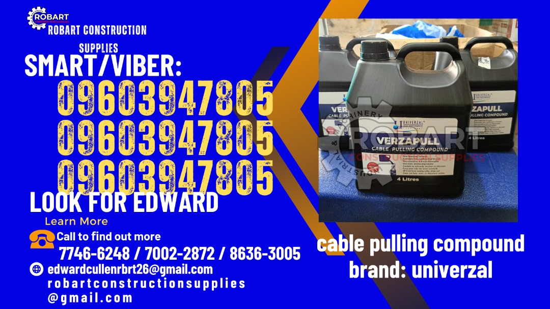cable pulling compound brand: univerzal, Commercial & Industrial ...