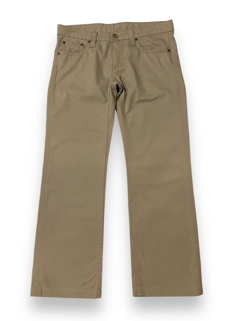 Carhartt Beige Slack Jeans, Women's Fashion, Bottoms, Jeans & Leggings ...