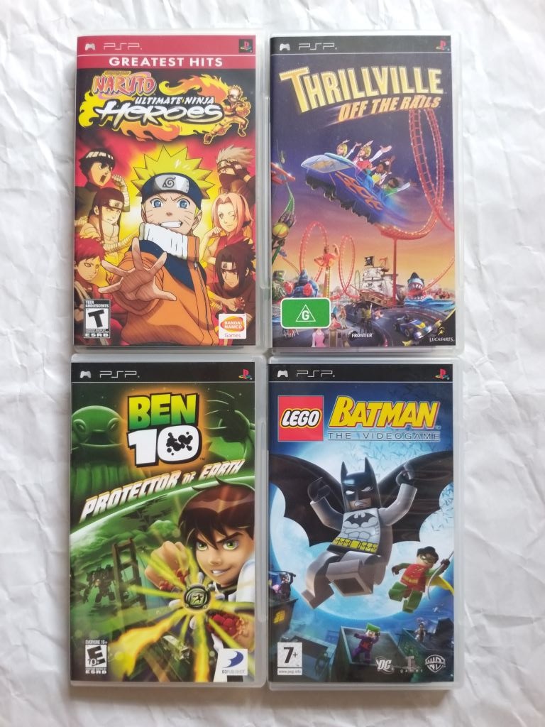 [Case only] PSP Games - Naruto Ultimate Ninja Heroes / Thrillville Off ...