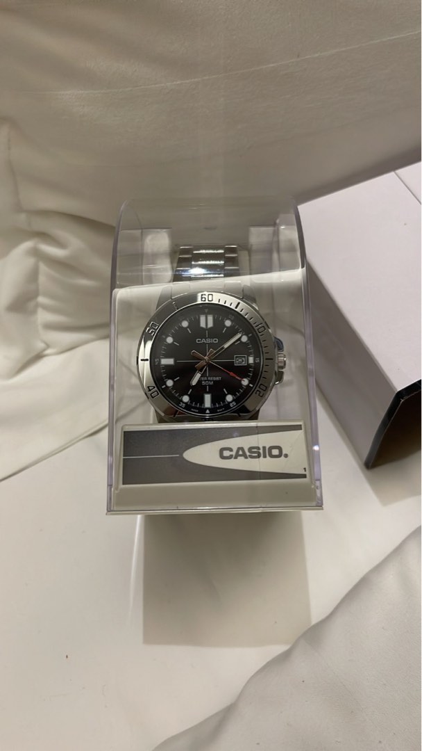 Casio Silver Watch, Men's Fashion, Watches & Accessories, Watches on ...