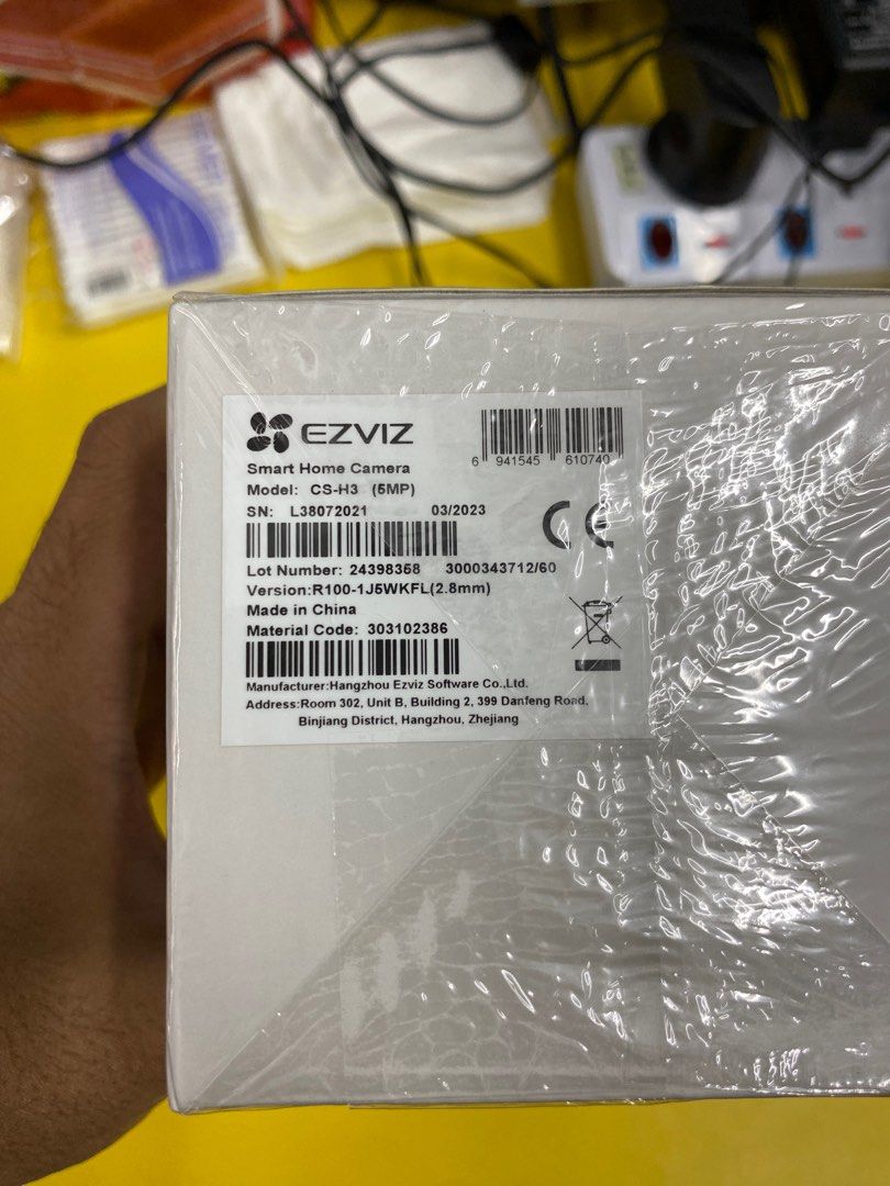 CCTV EZVIZ H3(5MP) 3k resolution, Furniture & Home Living, Security & Locks, Security Systems ...