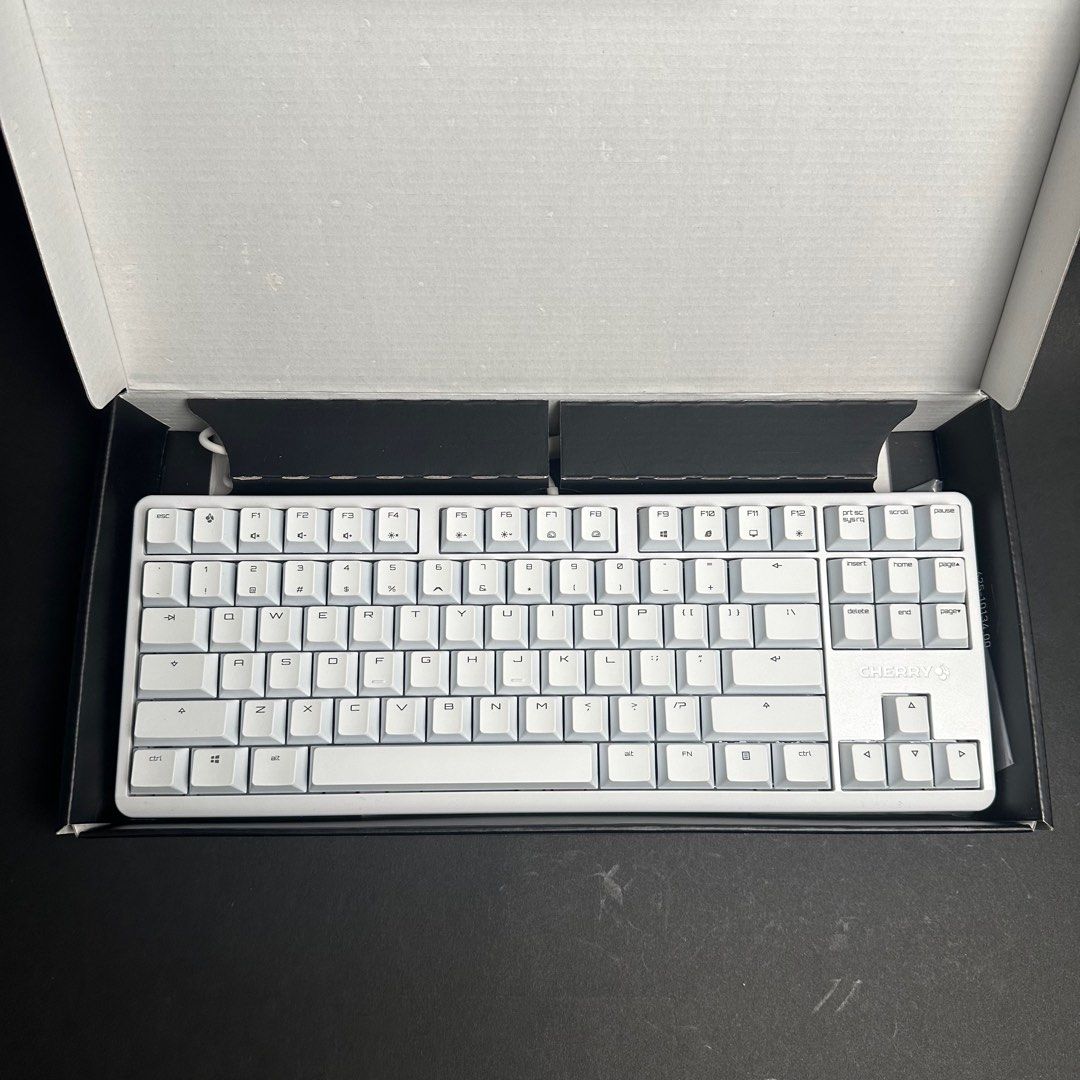 CHERRY G80-3000 S TKL RGB Mechanical Gaming Keyboard (MX Blue Switches ...