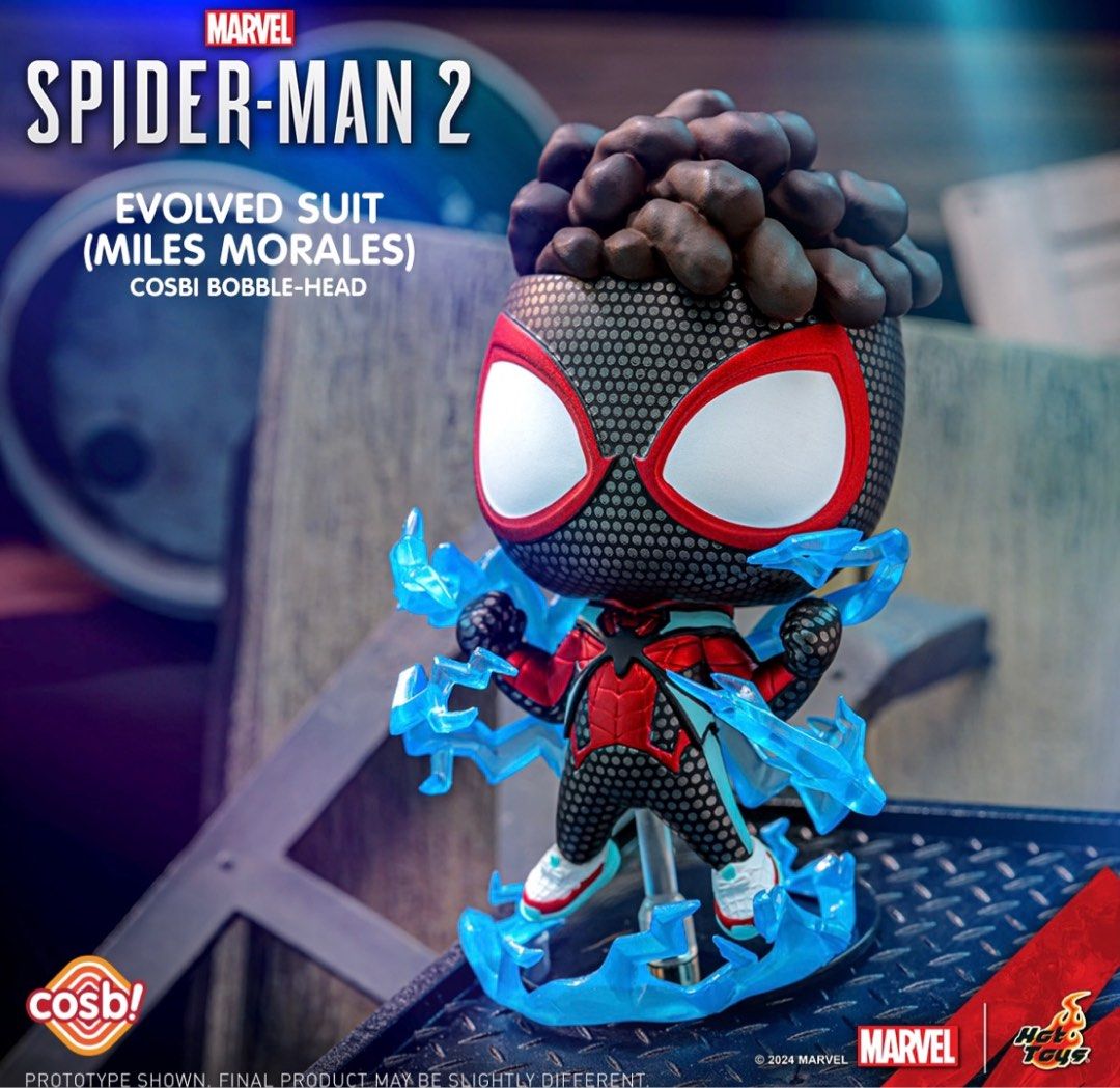 Cosbi Spider-Man 2 Evolved Suit Miles Morales, Hobbies & Toys ...