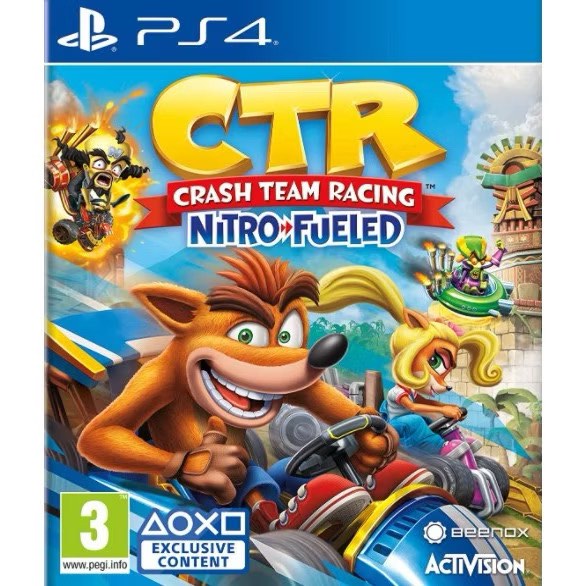CTR Crash Team Racing Nitro Fueled Digital Game (PS4), Video Gaming ...